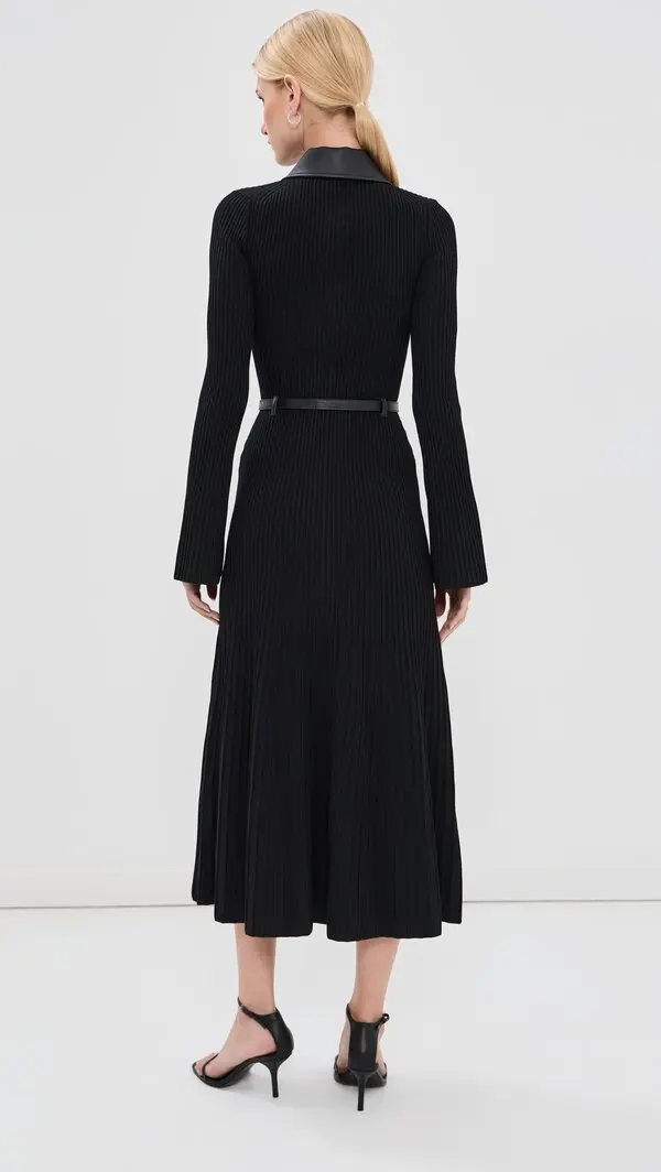 Simkhai Ismelle Collared Midi Dress
