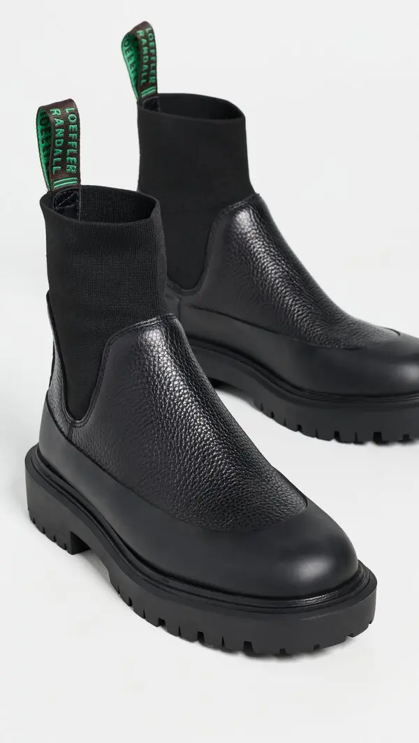 LOEFFLER RANDALL Suri Leather Chelsea Boots