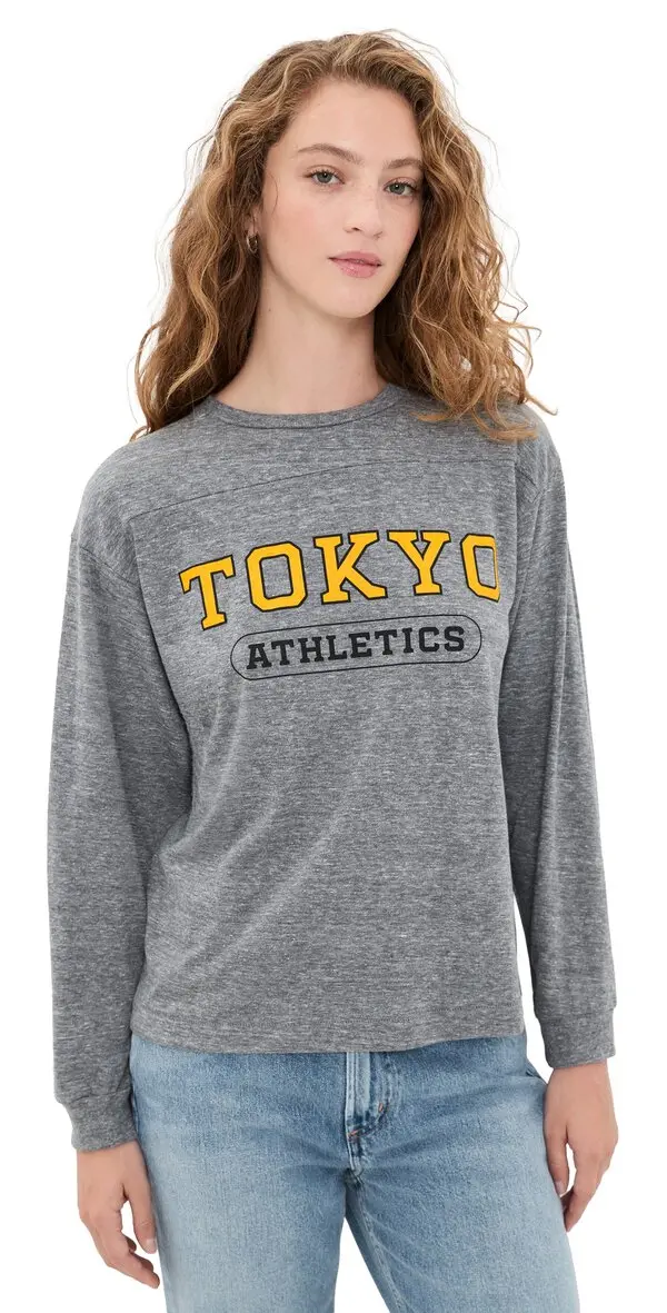 SUNNY SOMEWHERE Tokyo Athletics Long Sleeve Tee