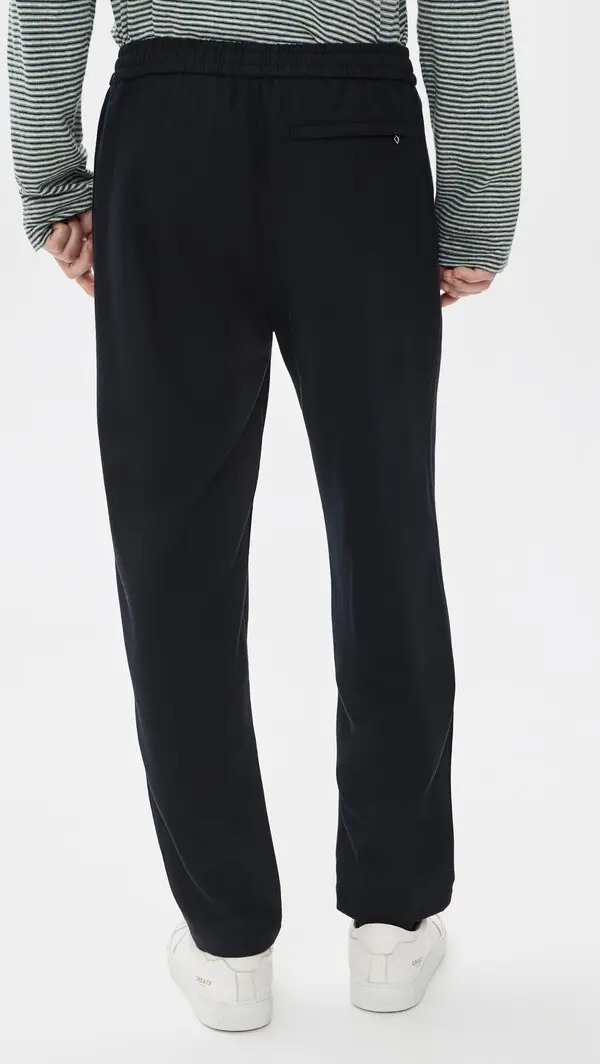 WAX LONDON Tyne Brushed Wool Trousers