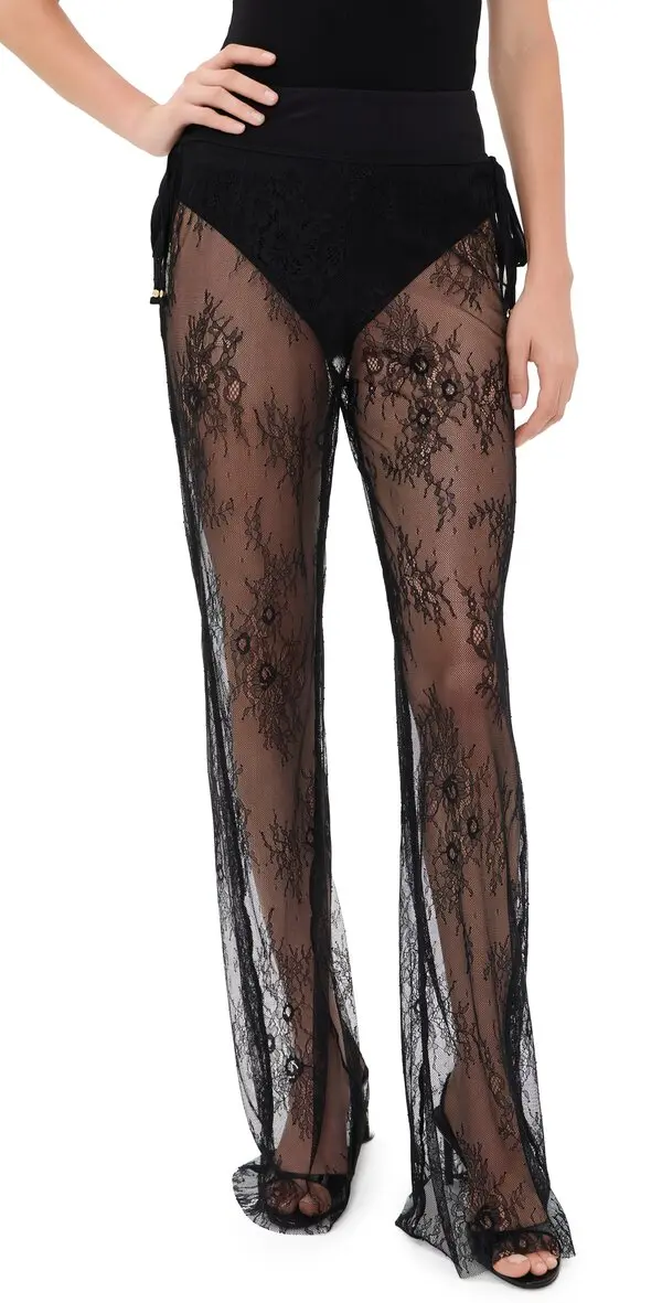 BANANHOT Allen Coverup Pants - Black