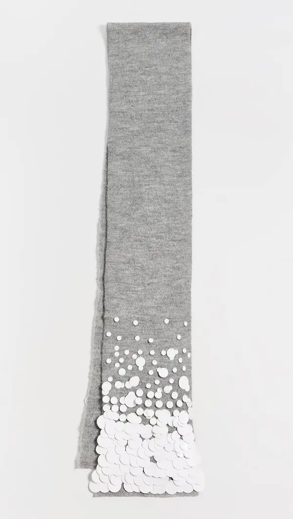 Chan Luu Sequined Wool Scarf