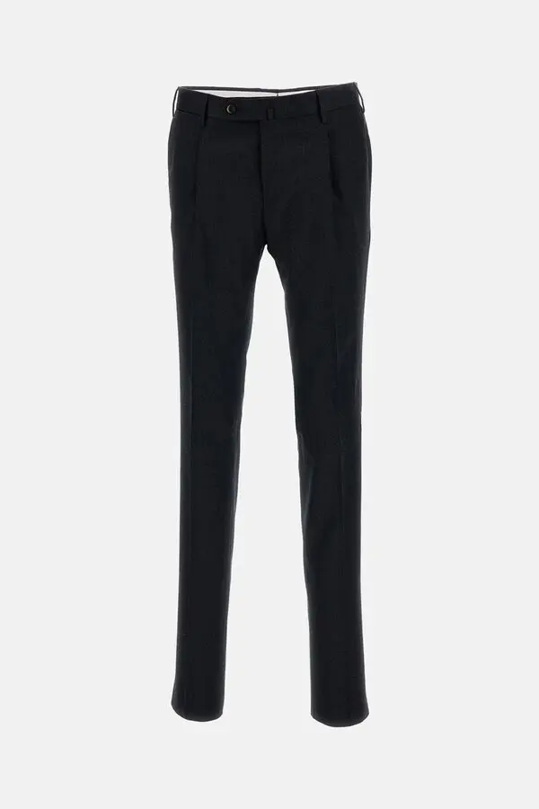 PT TORINO Pantaloni Slim In Lana