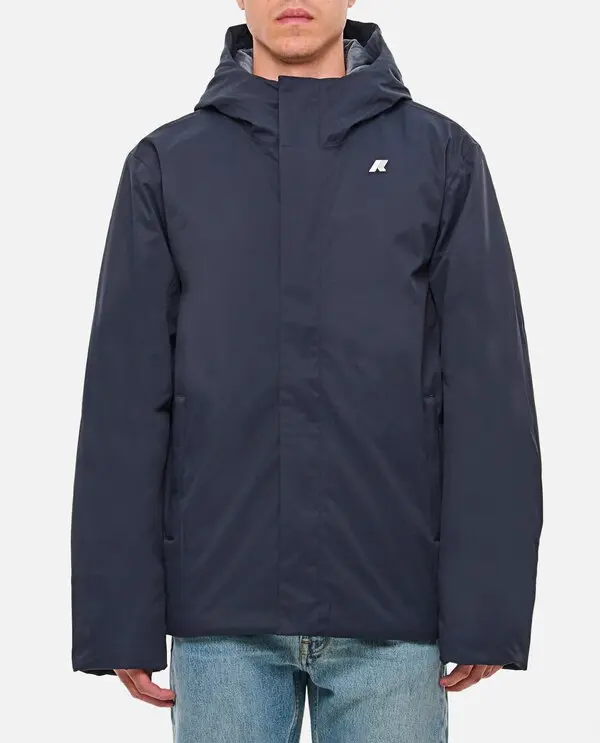 K-WAY Giacca Jacko Twill Marmotta - Blu