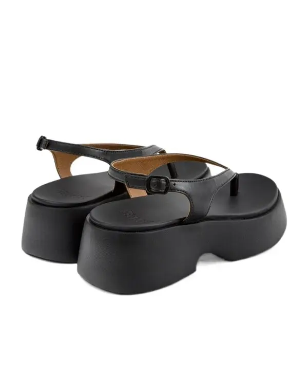 Camper Tasha Buckle-fastening Platform Sandals