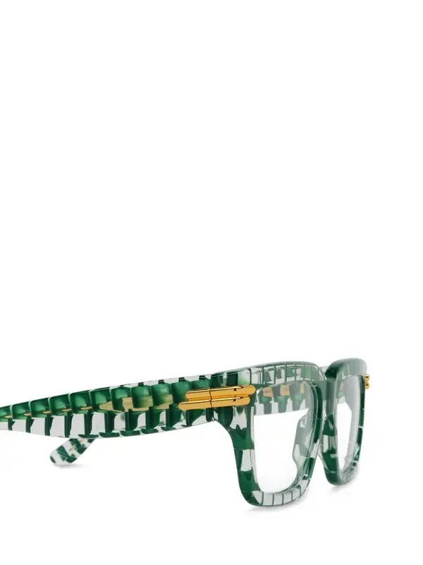 Bottega Veneta Square Frame Glasses