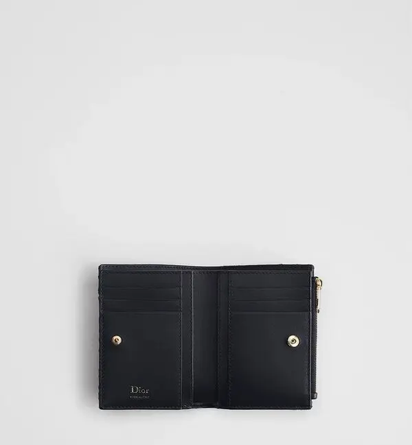 Dior Oblique Bow Dahlia Wallet
