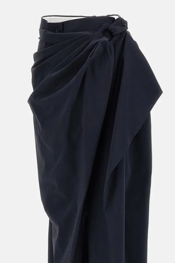 JW Anderson Pantaloni Con Vita Risvoltata Fold-over