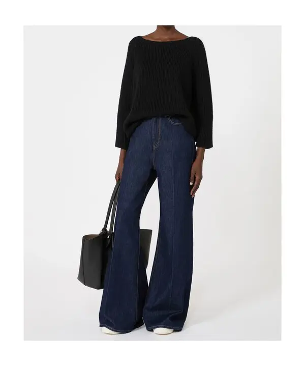 Max Mara Mohair Blend Knit Jumper - Black