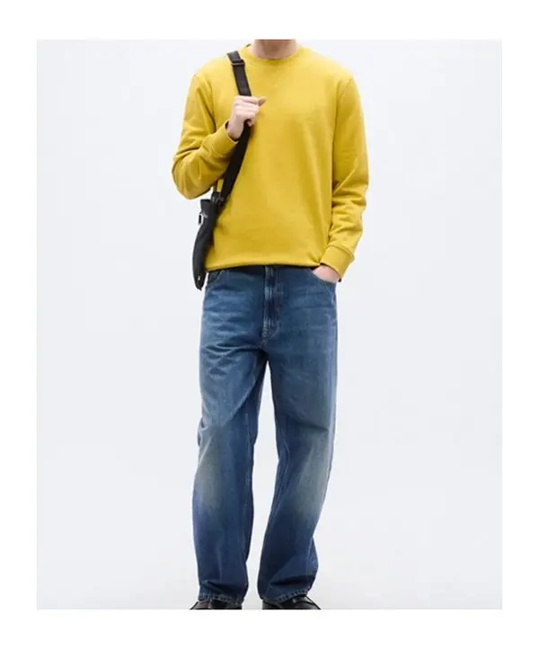 Hugo Boss Square-patch Crew-neck Sweatshirt