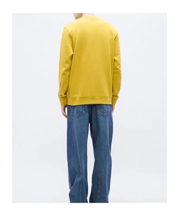 Hugo Boss Square-patch Crew-neck Sweatshirt