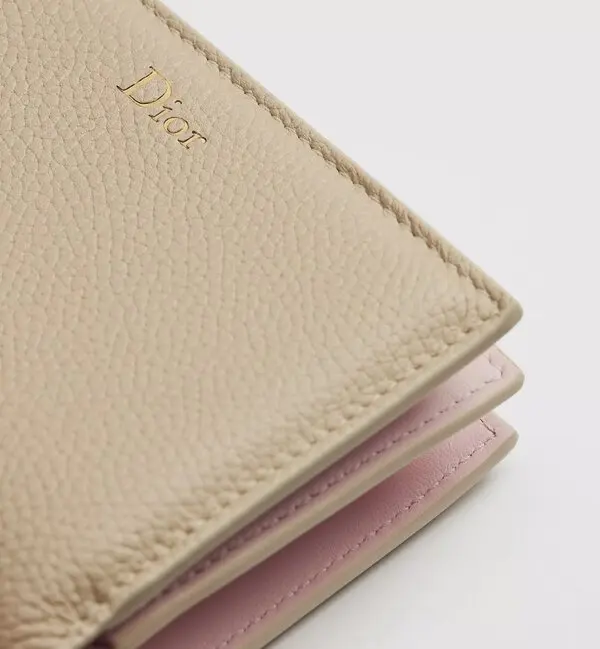 Dior Médaillon Begonia Wallet - Nude