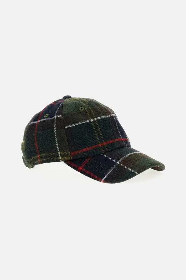 Barbour Berretto Sportivo Tartan Galingale