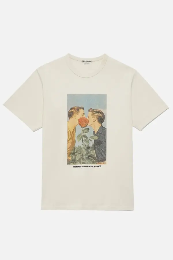 JW Anderson T-shirt Kissing The Rose Bush