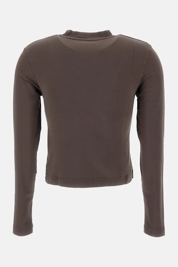 Jacquemus T-shirt Maniche Lunghe Gros Grain