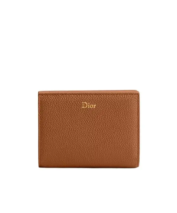 Dior Médaillon Begonia Wallet - Brown