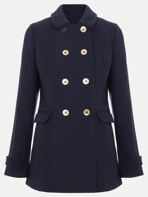 PHASE EIGHT Aurelie Wool Peacoat