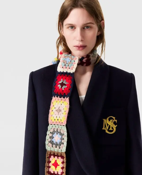 Stella McCartney Crochet Wool Scarf