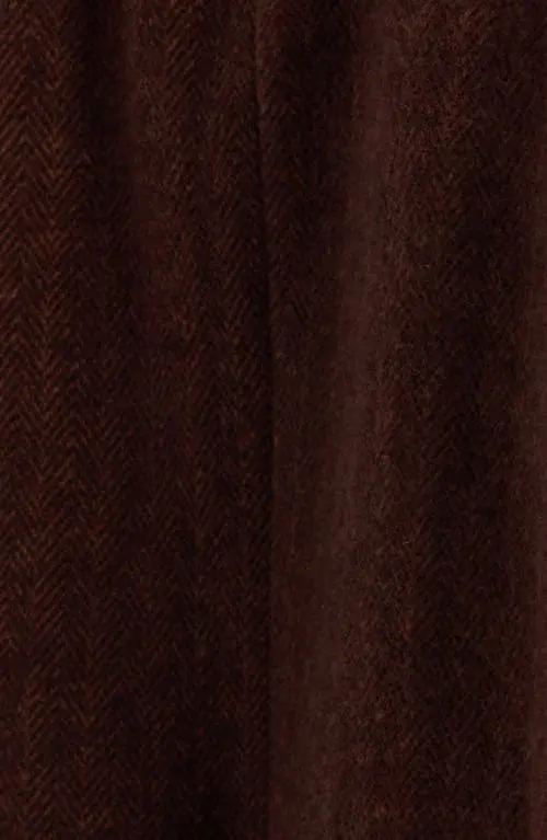 Free People Beau Cocoon Coat - Brown Combo