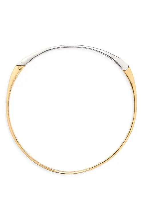 TOTEME Signature Mixed Metal Collar Necklace - Silver/gold