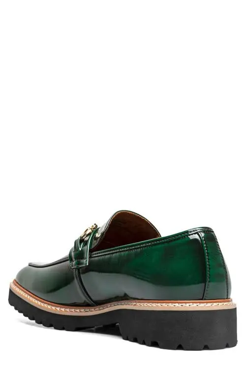 STACY ADAMS Carabello Moc Toe Bit Loafer - Green