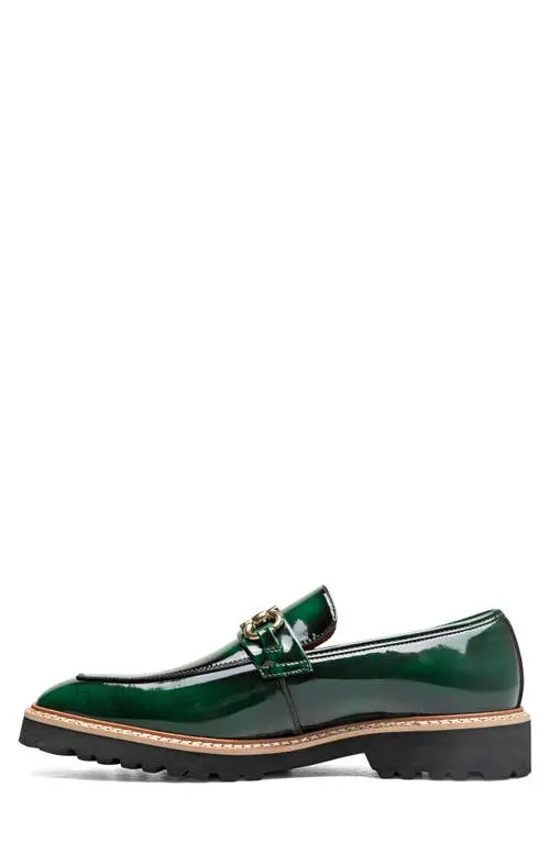 STACY ADAMS Carabello Moc Toe Bit Loafer - Green