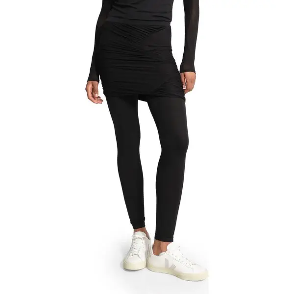 MARCELLA Joss Skirted Leggings - Black