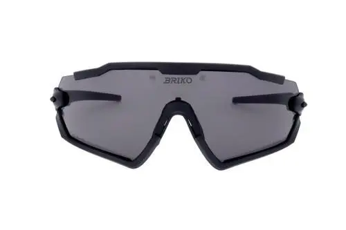 BRIKO Shield Sport Sunglasses - Black