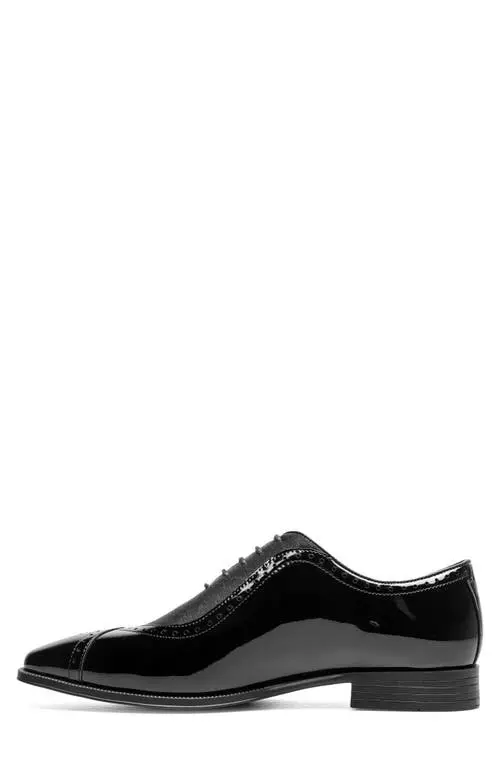 STACY ADAMS Stuart Faux Leather Wingtip Oxford