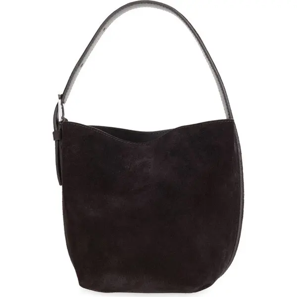 TOTEME Petite Belted Suede Tote