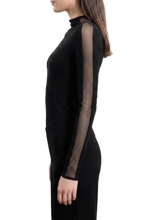 MARCELLA Suma Mock Neck Top