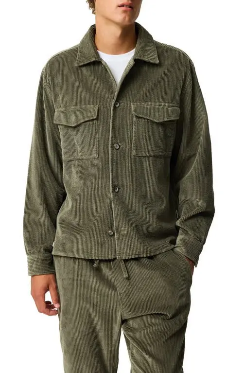 Rodd & Gunn Glendale Corduroy Shirt Jacket - Putty