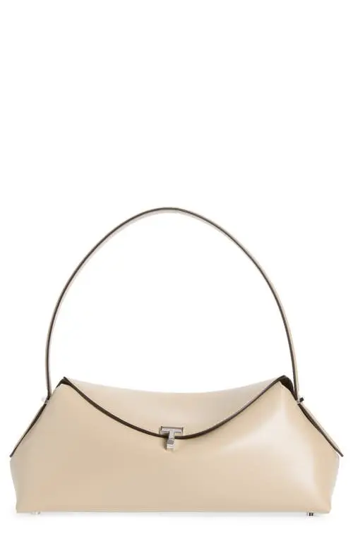 TOTEME T-lock Leather Shoulder Bag