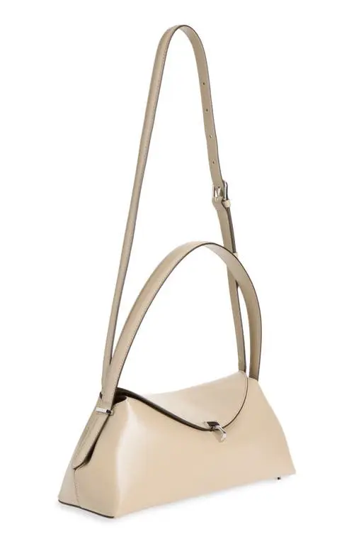 TOTEME T-lock Leather Shoulder Bag