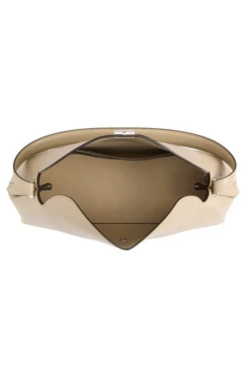 TOTEME T-lock Leather Shoulder Bag