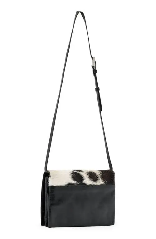 ALLSAINTS Uma Luxe Genuine Calf Hair Crossbody Bag