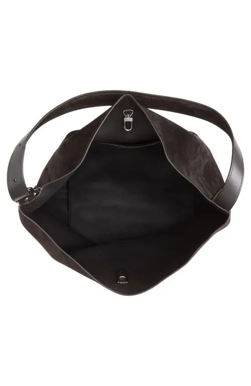 TOTEME Medium Belted Suede Tote