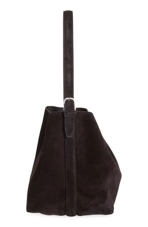 TOTEME Medium Belted Suede Tote