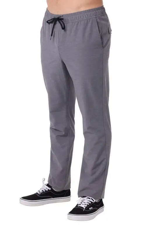 O'Neill Venture Water Resistant Hybrid Elastic Waist Pants - Heather Grey