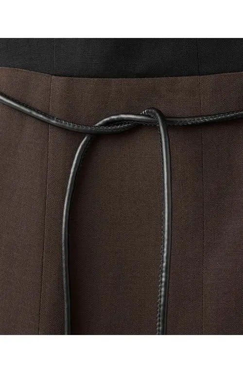 Mango Bicolor A-line Midi Dress