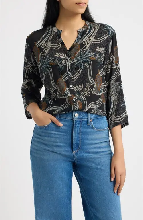 APNY Mandarin Collar Shirt