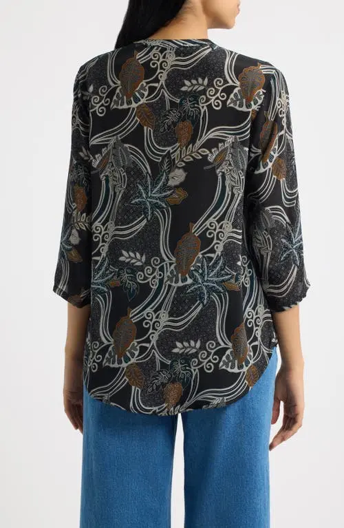 APNY Mandarin Collar Shirt