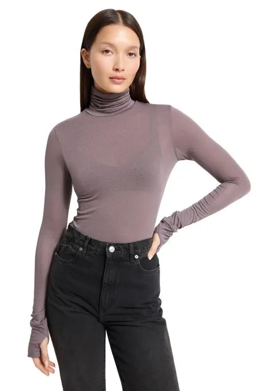 MARCELLA Eloise Sheer Turtleneck