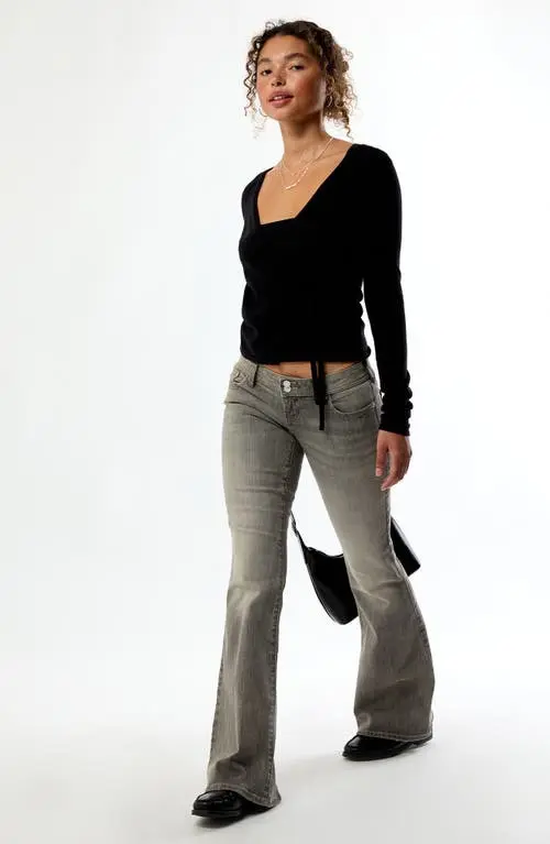 PACSUN Alana Ultimate Low Rise Flare Jeans