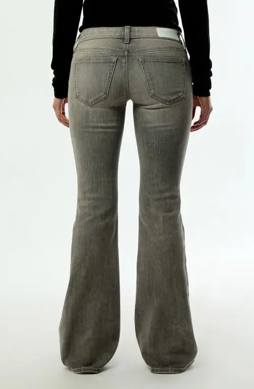 PACSUN Alana Ultimate Low Rise Flare Jeans - Gray
