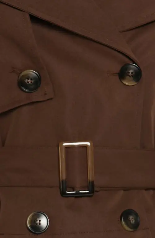 PETAL & PUP Charlie Cropped Trench Coat