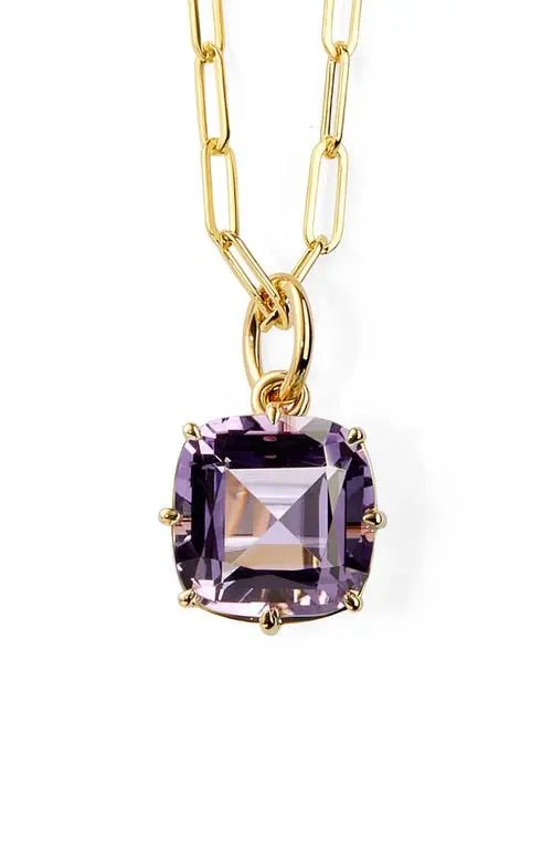 SYNA JEWELS Cushion Charm - Amethyst