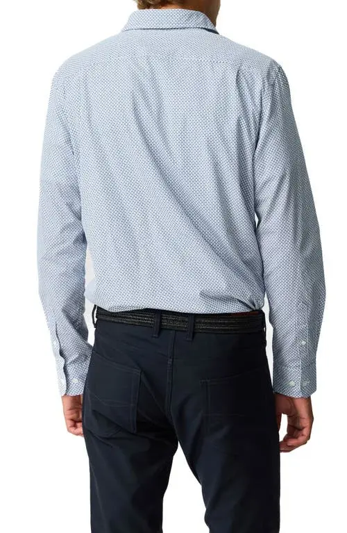 Rodd & Gunn Edbrooke Hill Geometric Cotton Shirt