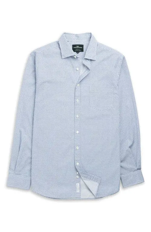 Rodd & Gunn Edbrooke Hill Geometric Cotton Shirt