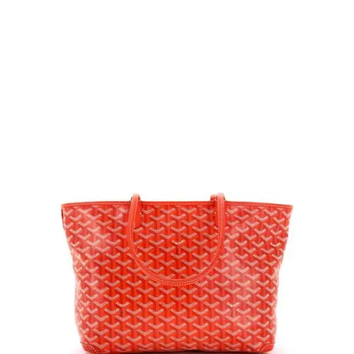 Goyard Artois Tote Coated Canvas Pm - Orange